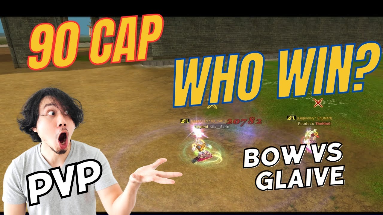 Silkroad Online 90 CAP Glaive vs Bow Fun :) +12 SUN SET #pvp #silkroad ...