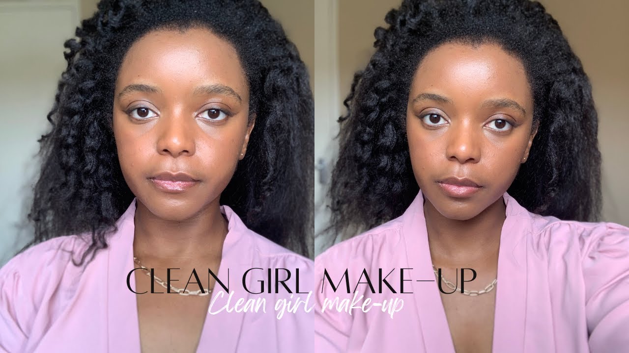 Clean girl and everyday make up | Beginner routine| for Brown skin ...