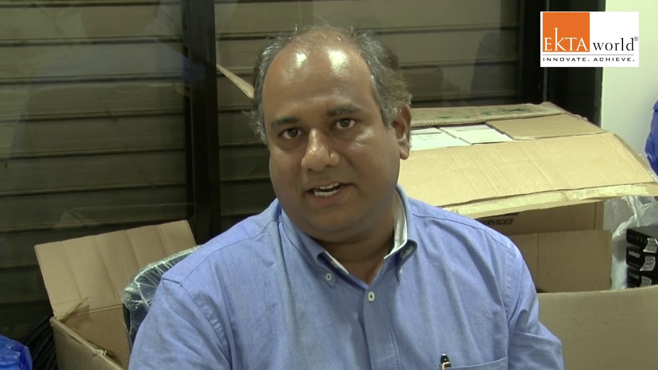 Mr. Jaimin Patel speaks about his wonderful journey at EKTA WORLD ...