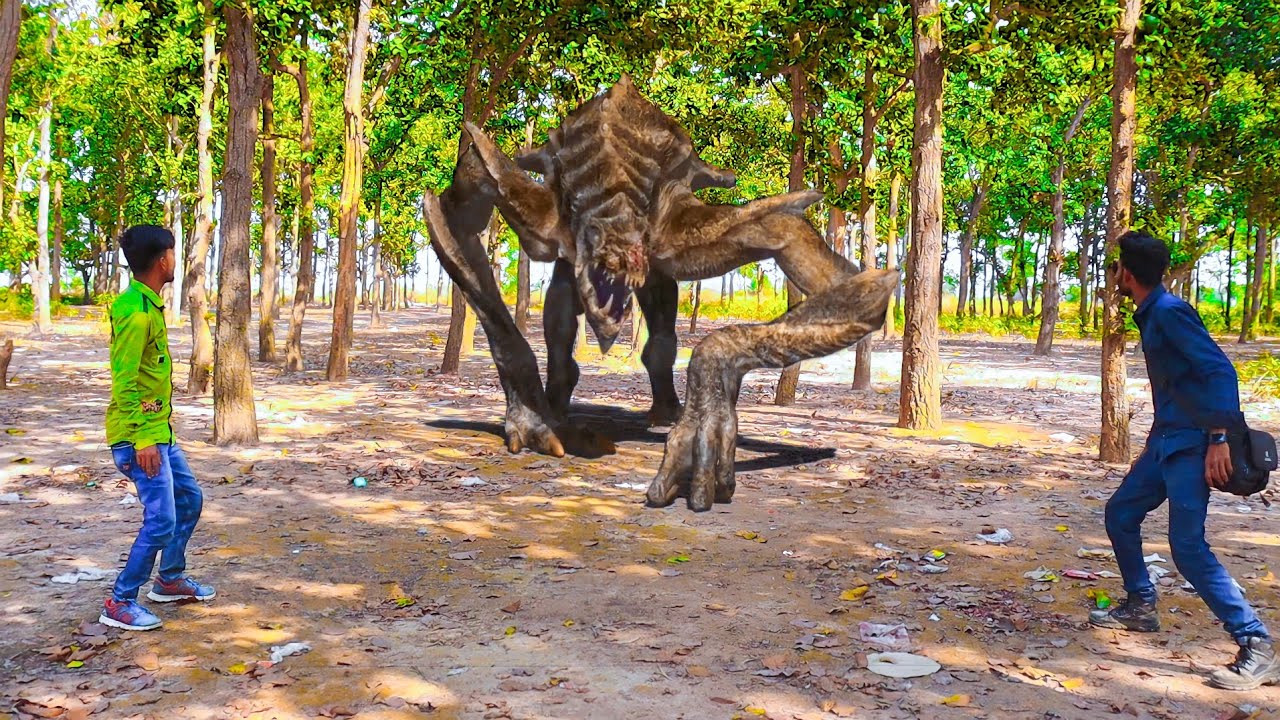 Monster vs Man Attack Video - YouTube