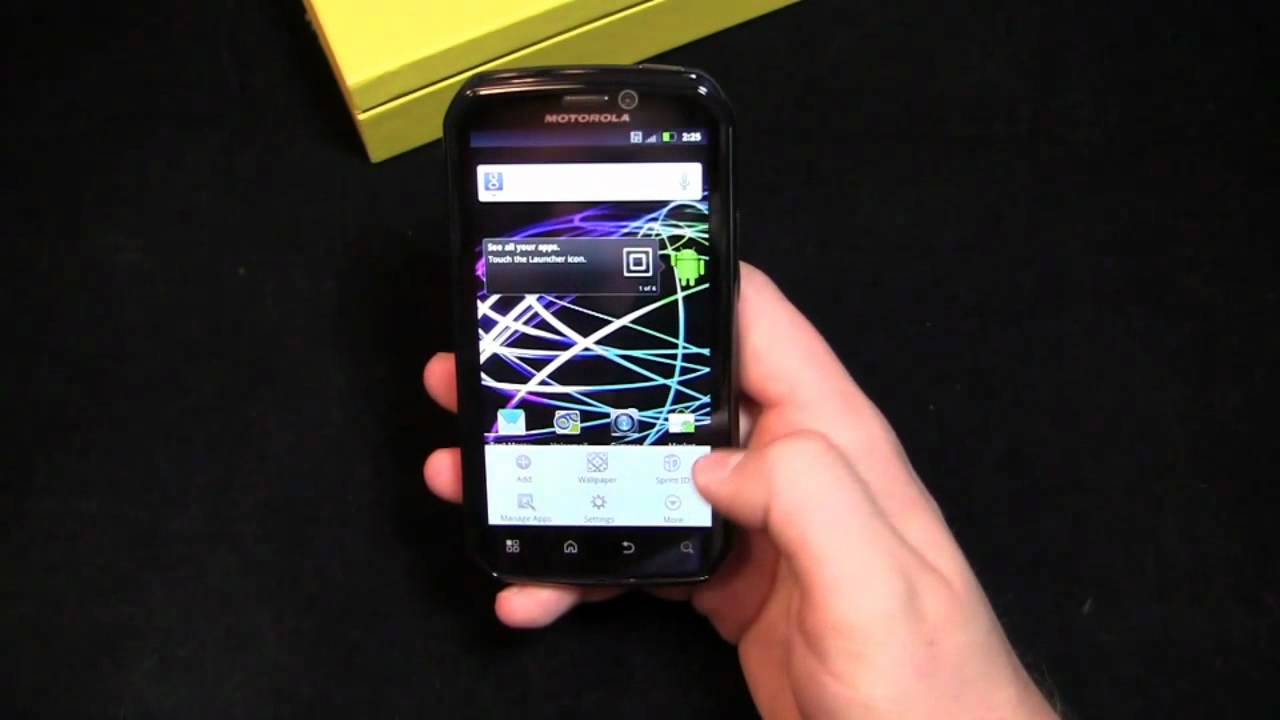 Motorola PHOTON 4G Unboxing - YouTube