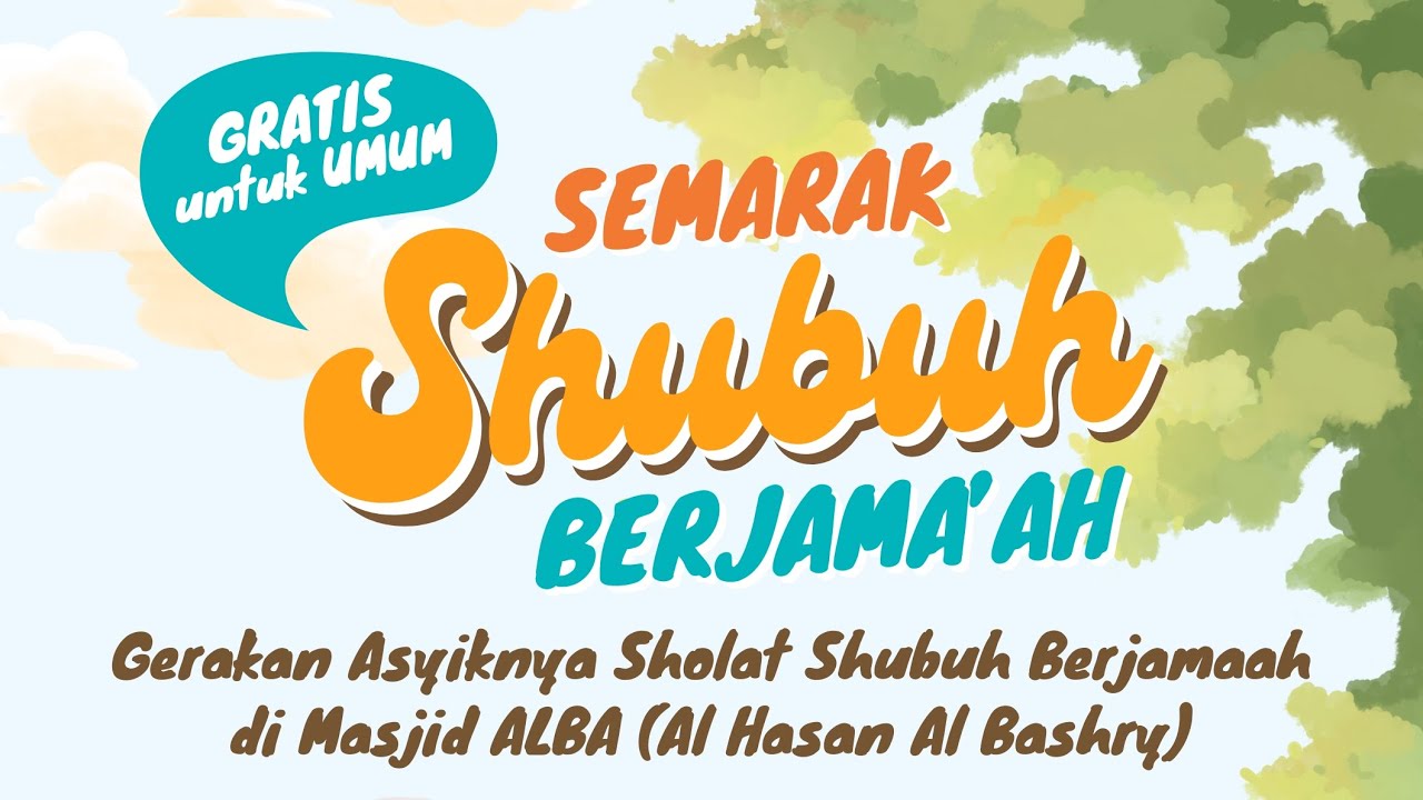 SEMARAK SUBUH BERJAMAAH (Sept 2024) - YouTube