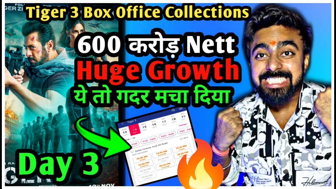 Tiger 3 Box Office Collections | Tiger 3 Box Office Opening | Tiger 3 ...