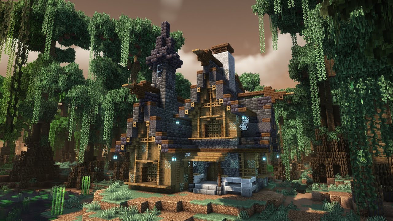 How to Build a Spooky House with an Interior - Design #2 (Tutorial ...