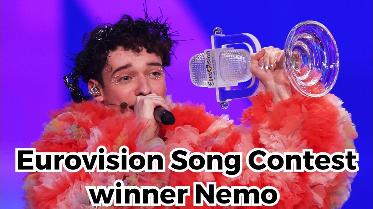 Eurovision Song Contest winner Nemo breaks trophy minutes after ...