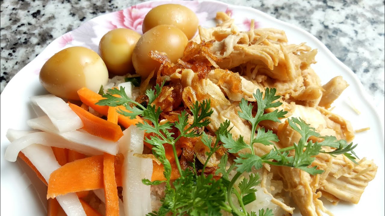 Cách làm XÔI GÀ XÉ Thơm ngon đơn giản - Món Ăn Ngon Mỗi Ngày - YouTube