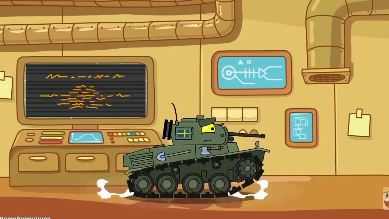 The kv-6 in the animation tank world - YouTube