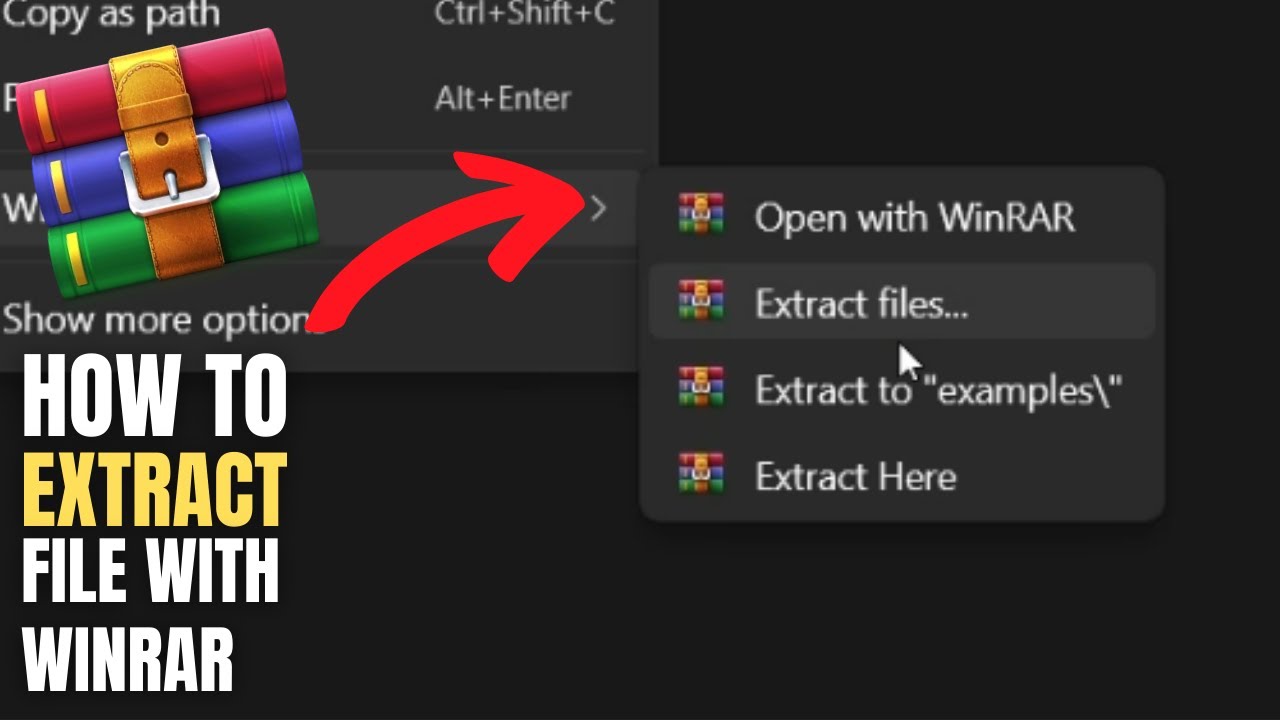 How To Extract Files Using Winrar 📁 Step By Step Guide For Beginners