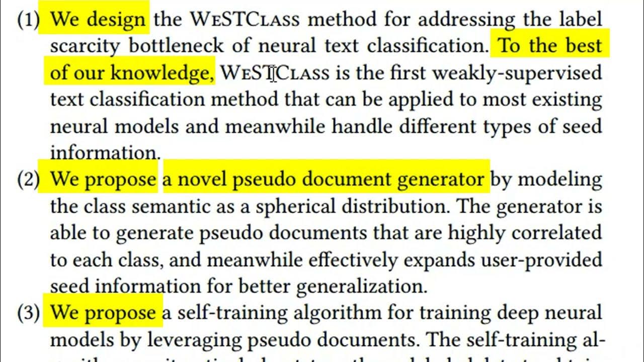 AI 논문읽기 1-3 CIKM2018 (1장 ~ 2.1절 Latent Variable Models) Weakly-Supervised Neural Text ...