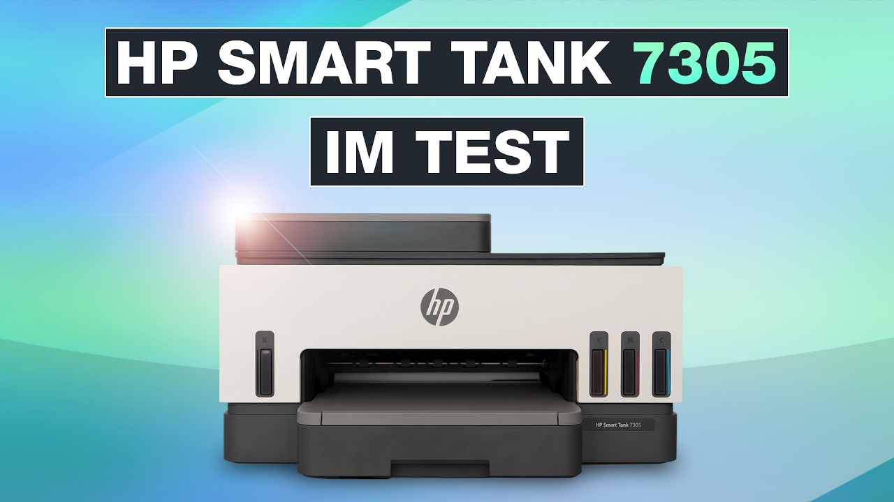 HP Smart Tank 7305 im Test - Multifunktionsdrucker 3 in 1 mit ...