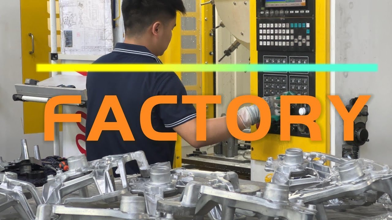 OEM aluminum die casting factory - YouTube