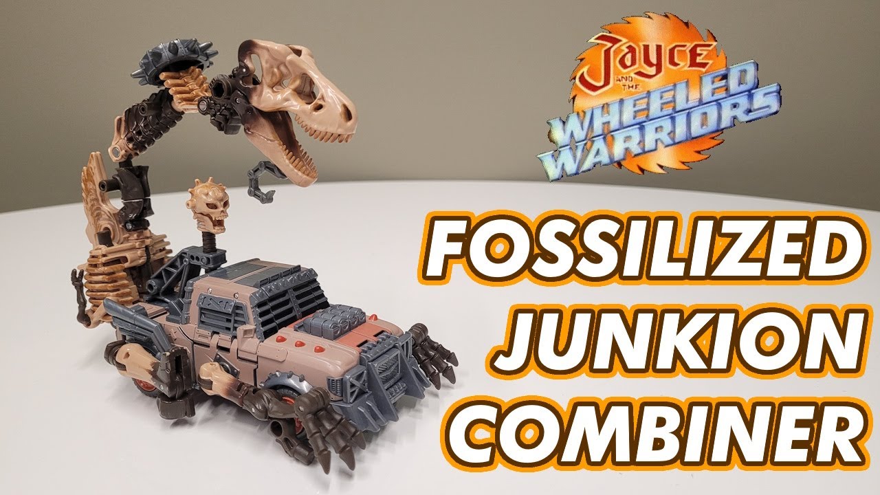 Transformers Junkion and Fossilizer Combiner feat. Scraphook and Paleotrex - YouTube
