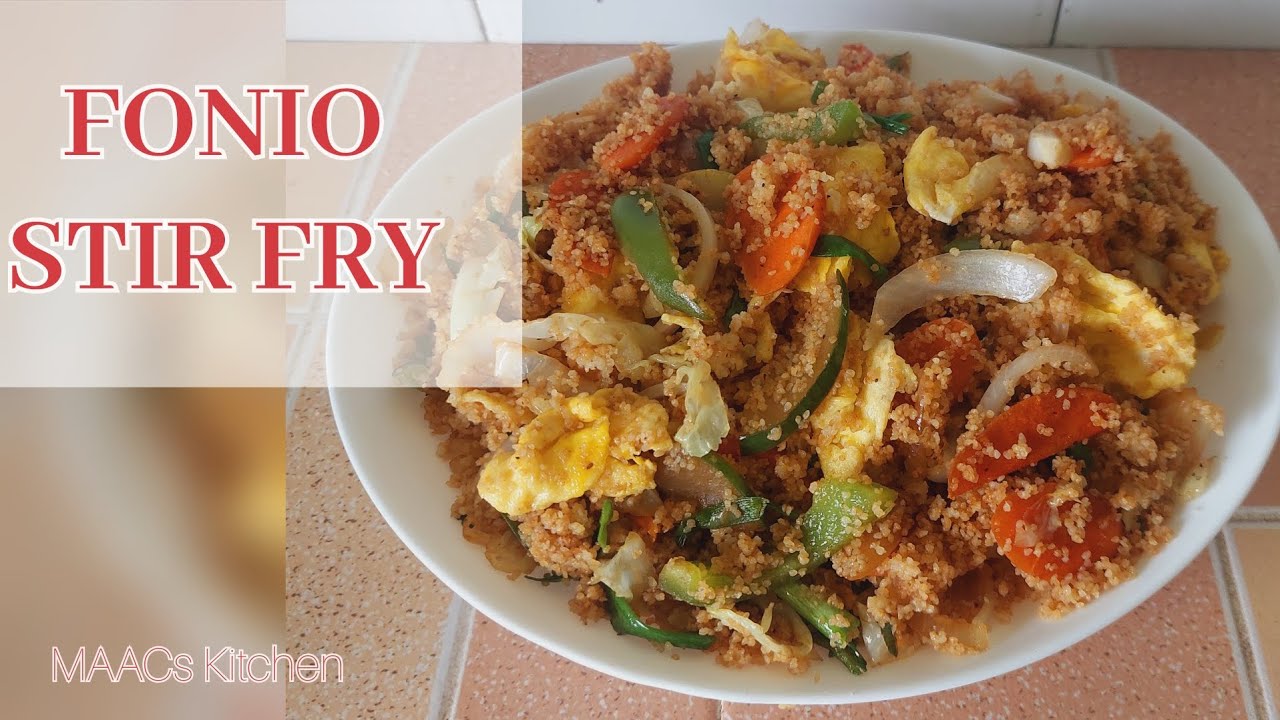 Fonio Stir Fry Recipe| Acha Recipe - YouTube