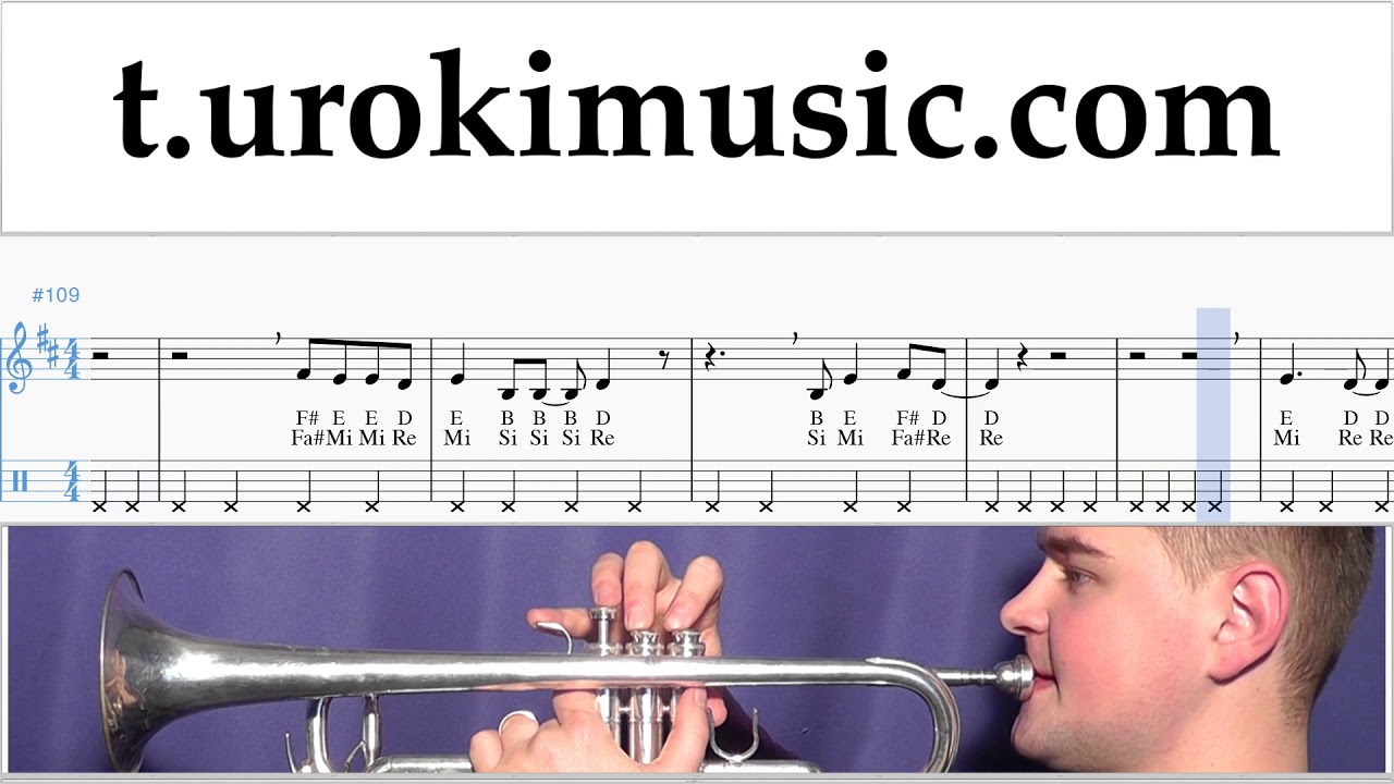 The Archer Sheet Music Trumpet - Taylor Swift The Archer Tutorial - YouTube