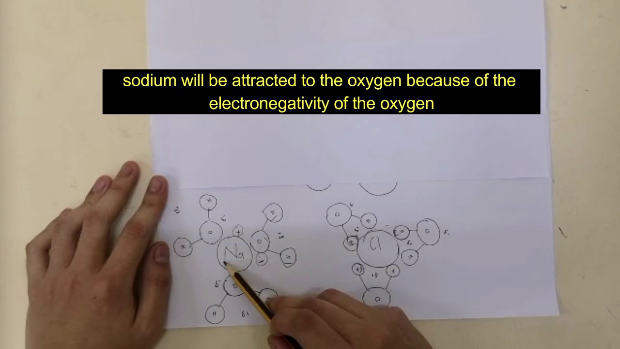 How NaCl dissolve in water? - YouTube