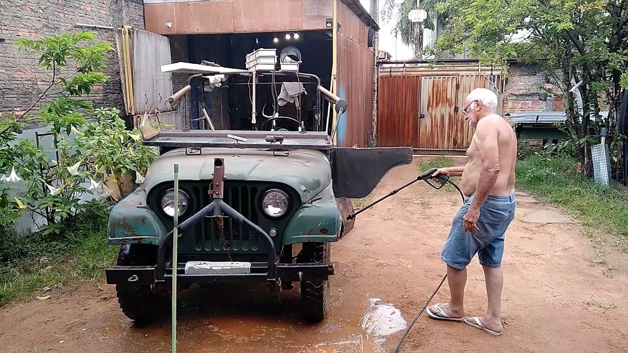 Começando a reforma do JEEP 76 - YouTube
