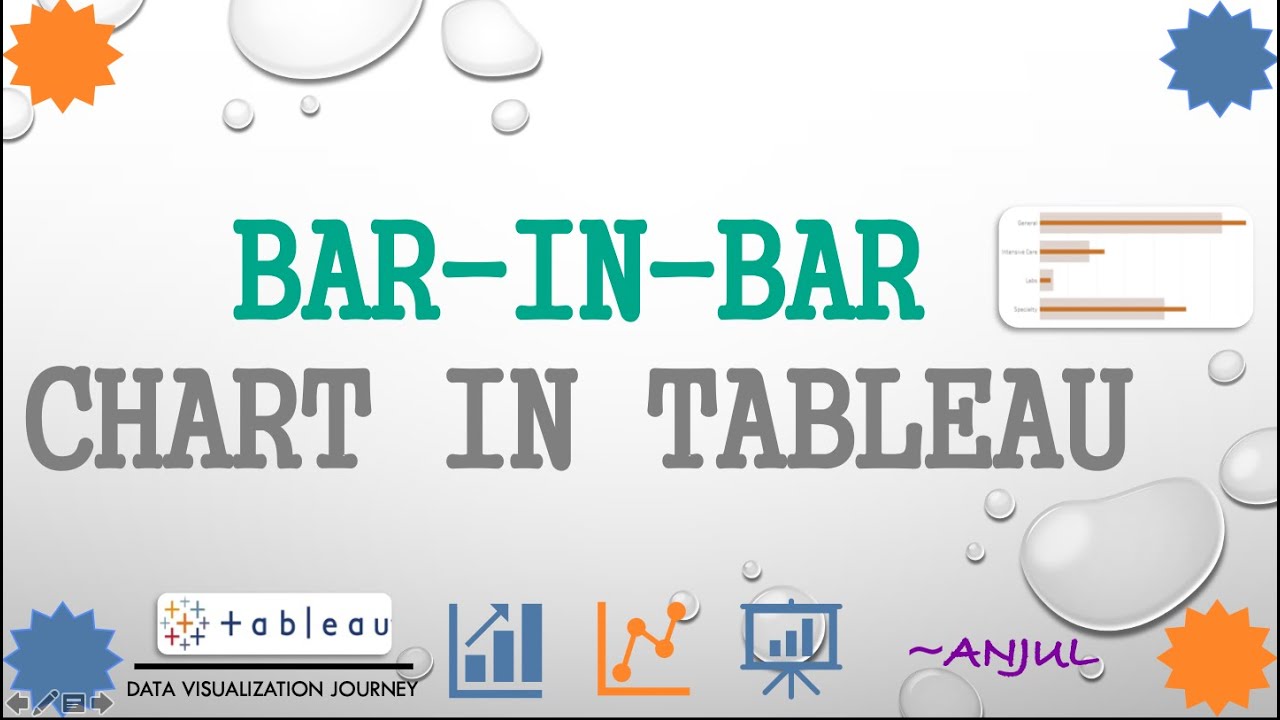 Bar in Bar chart in Tableau | Compare 2 measures | Tableau tips and ...