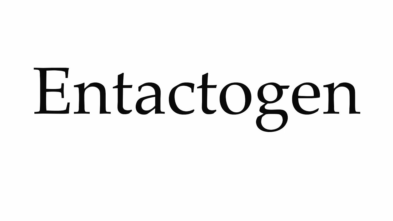 How to Pronounce Entactogen - YouTube
