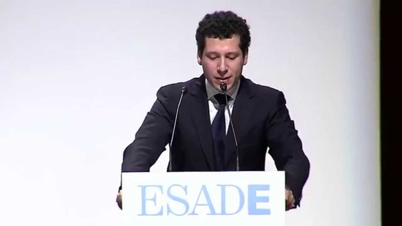 ESADE MSc Graduation Ceremony 2014 - Speech by Garry Spanz - YouTube