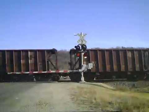 BNSF 5933 East Iron Ore Train (11-12-2011) - YouTube