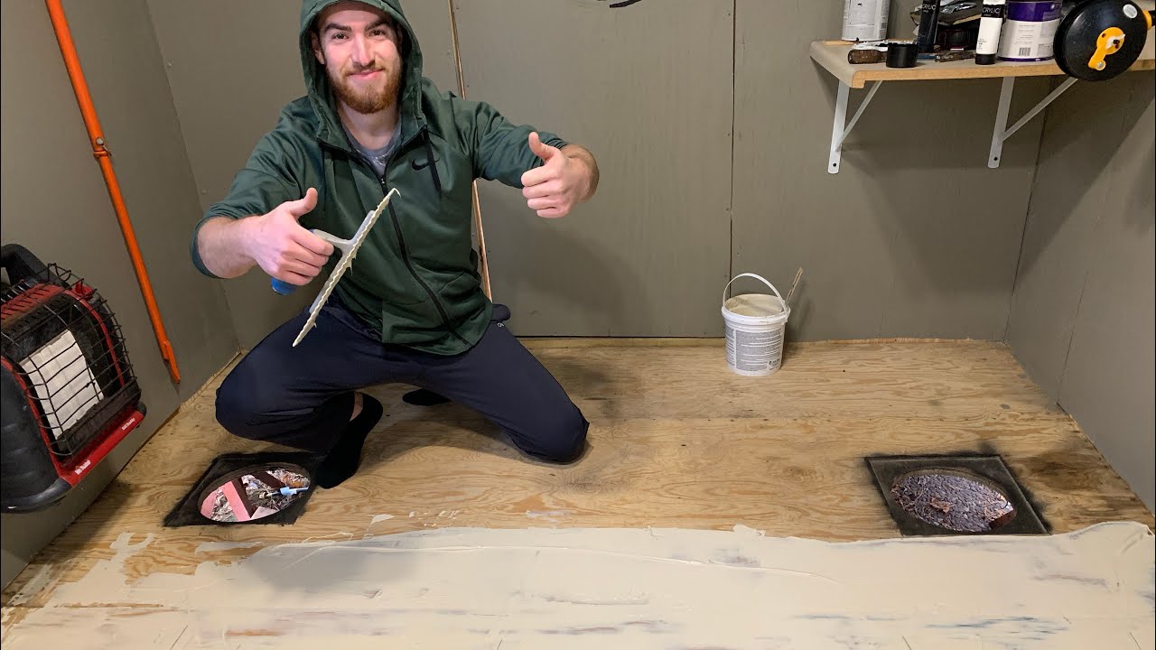 Building a Permanent Shack!!! (Part 7) *FLOORING* - YouTube