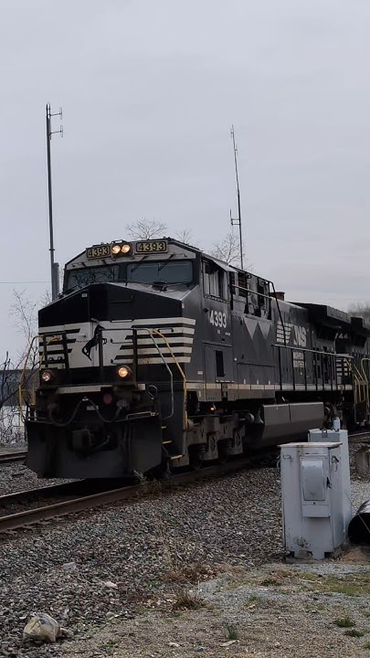 NS 4393 #shorts #train #railway #railroad #norfolksouthern #railfan - YouTube