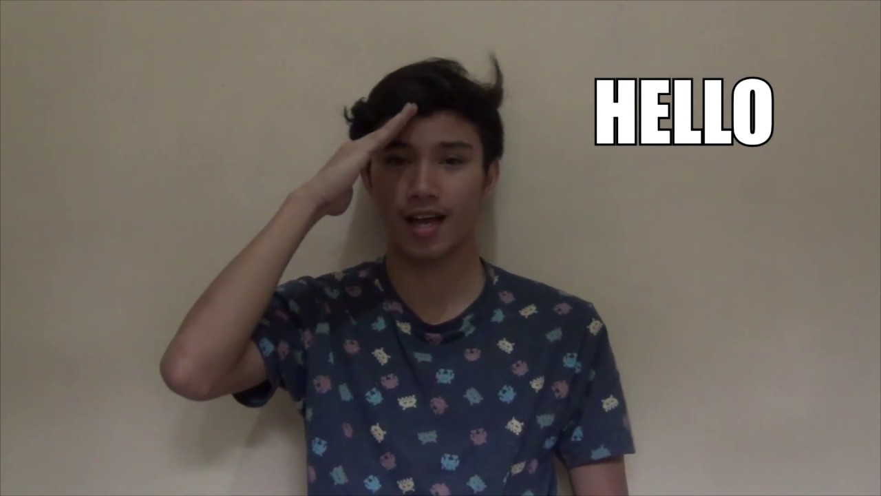 ASL - HELLO - YouTube