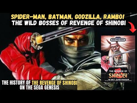 History Of Revenge Of Shinobi - Spider-Man, Batman, Godzilla! The Wild ...