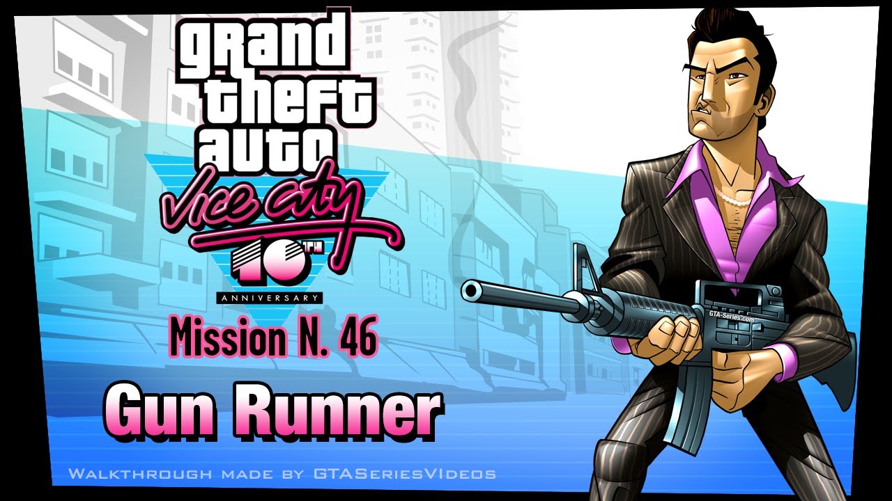 GTA Vice City - iPad Walkthrough - Mission #46 - Gun Runner - YouTube