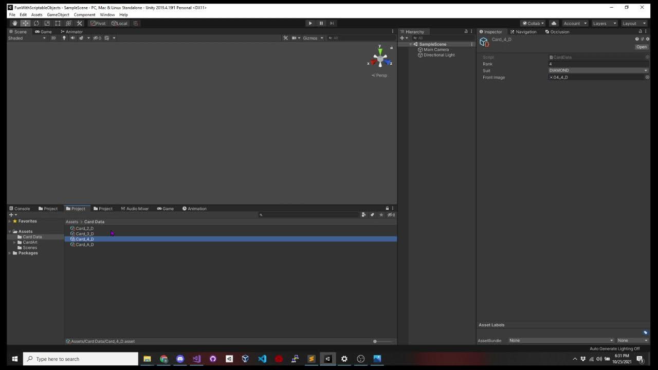 Managing Your Game Data With ScriptableObjects in Unity - YouTube