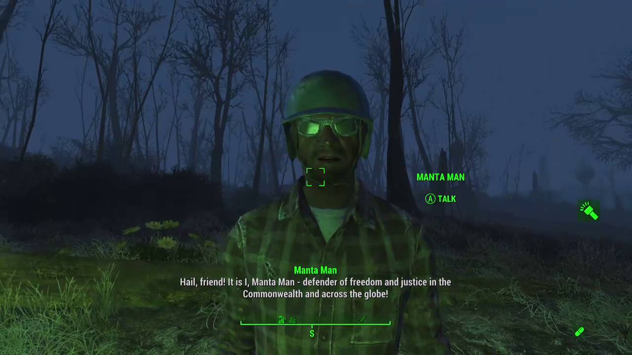 Manta Man is here (Fallout 4 funny moments) - YouTube