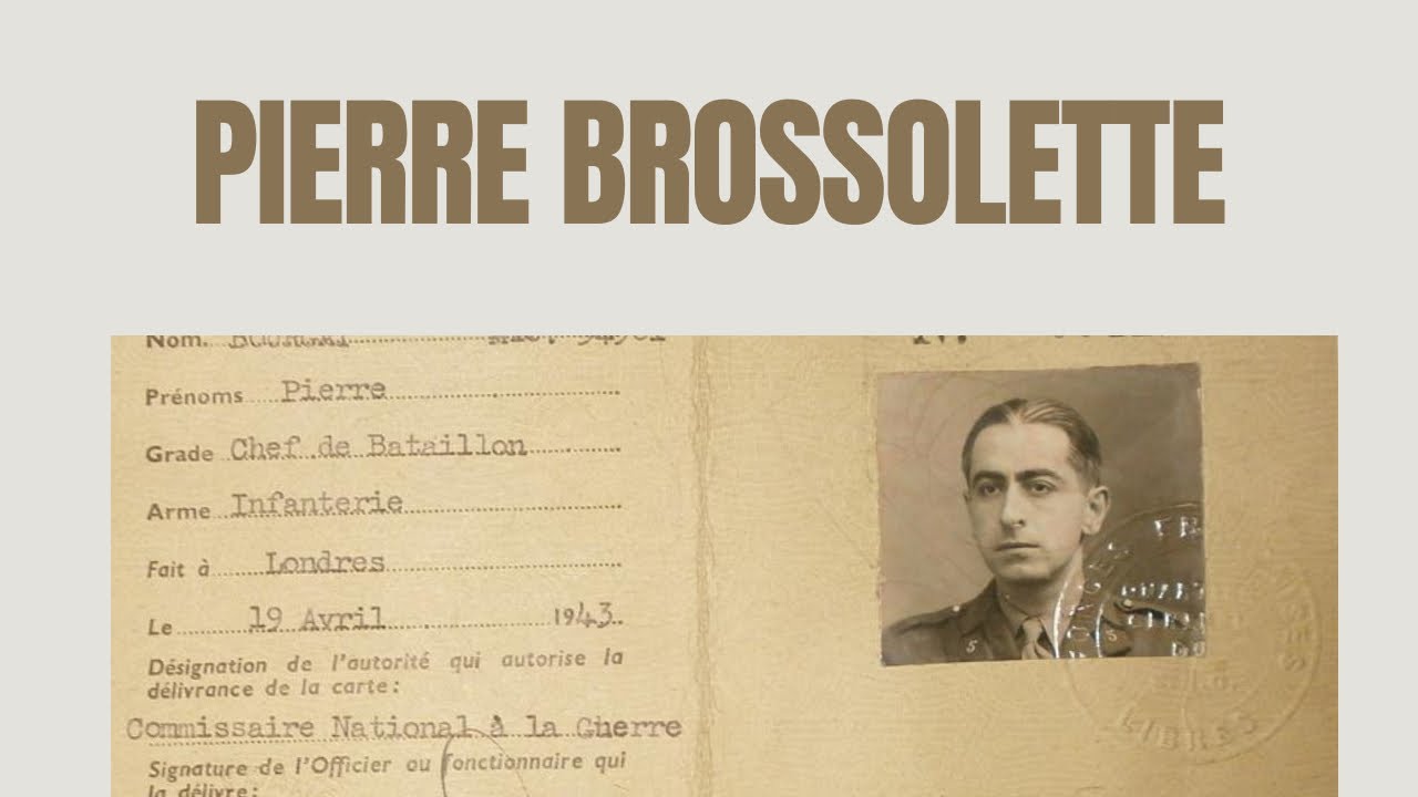 L’histoire de Pierre Brossolette (L’un des plus grands résistants ...
