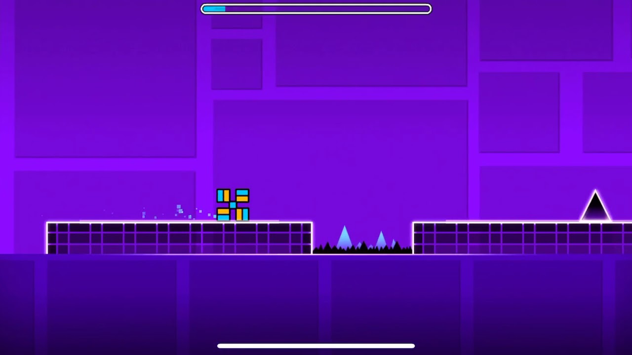 Geometry Dash- Stero Madness all 3 Stars Completed - YouTube
