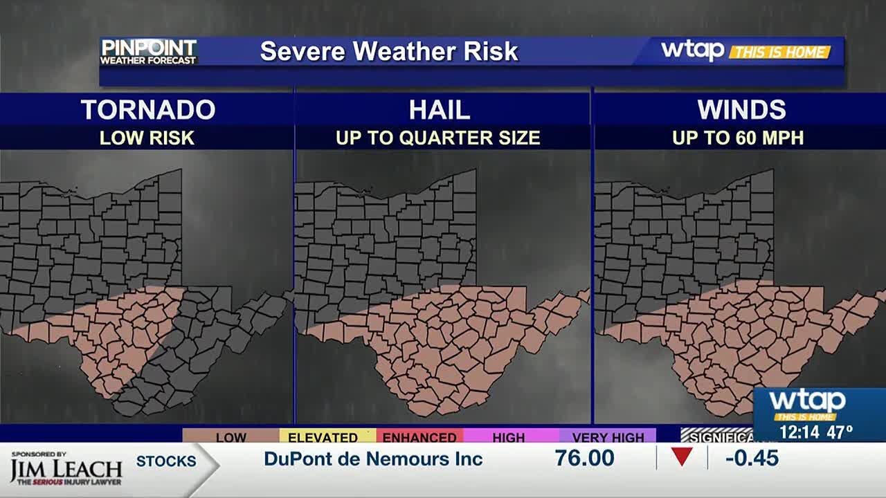 WTAP Pinpoint Weather Noon Update 12/31 - YouTube