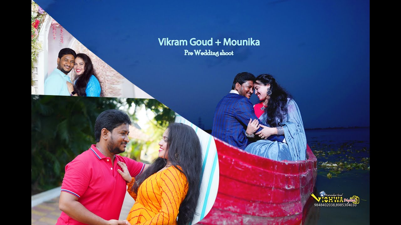 Vikram Goud - Mounika #prewedding #song - YouTube