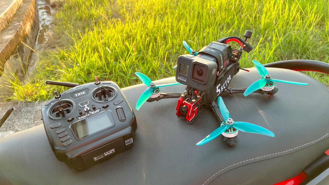 Test Freestyle Drone Rakitan HGLRC Sector X5 V4 | Balikpapan, Indonesia ...