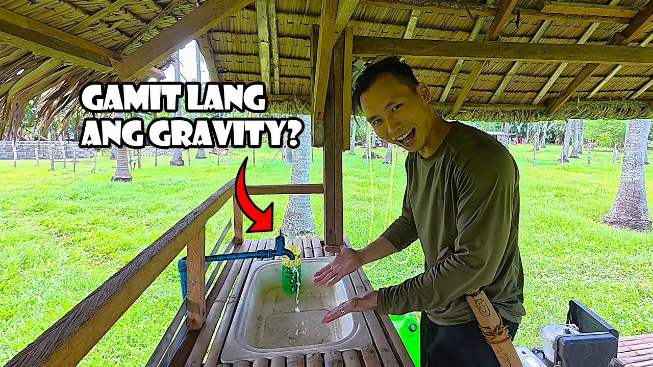 Water Supply sa Farm Gamit Lang ang Gravity? - YouTube