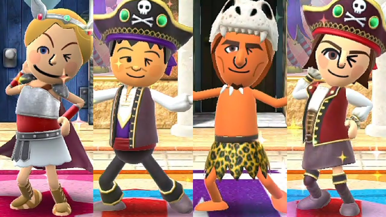 Mii Fashion Plaza gameplay Gameplay Julie vs Claudia vs Zi-Kai vs ...