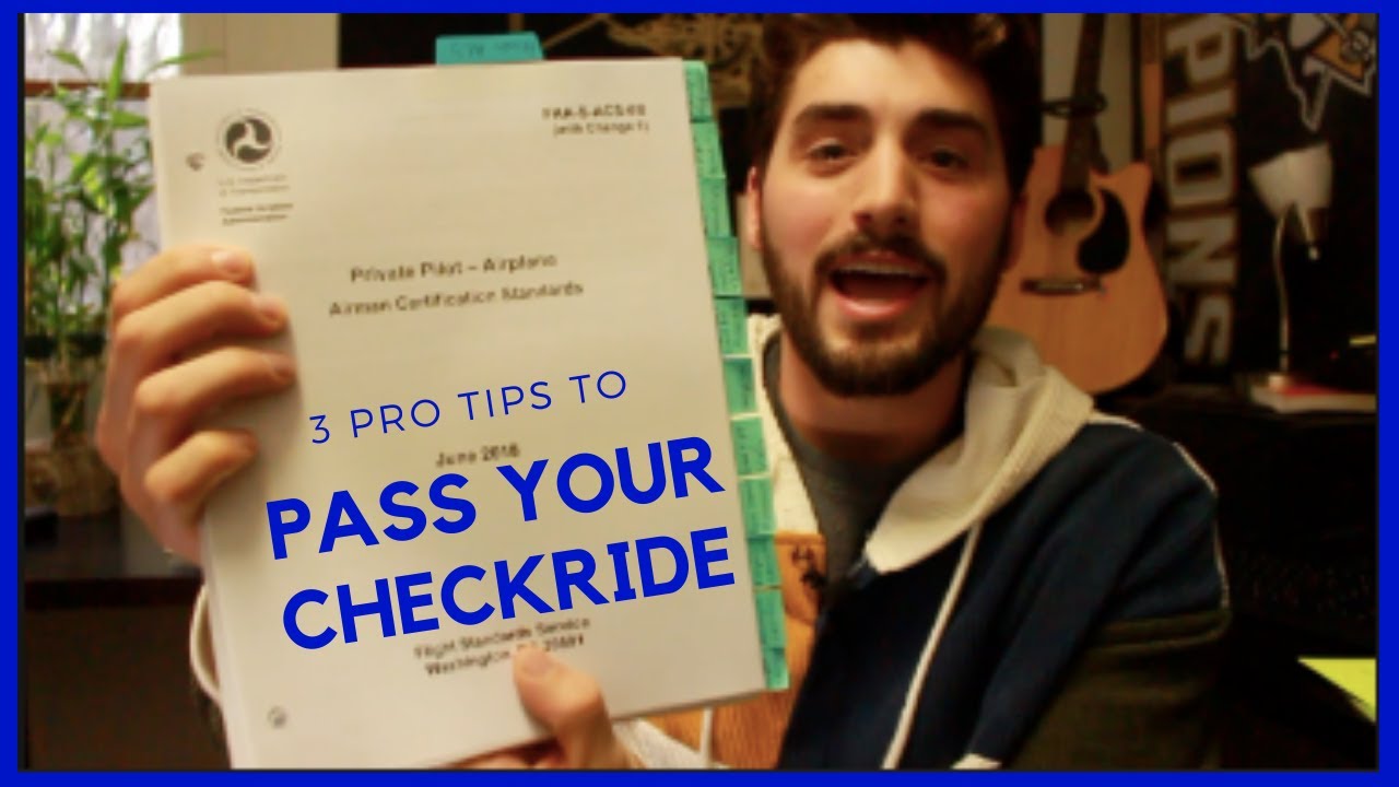 How to Pass your Private Pilot Checkride on the first try - YouTube