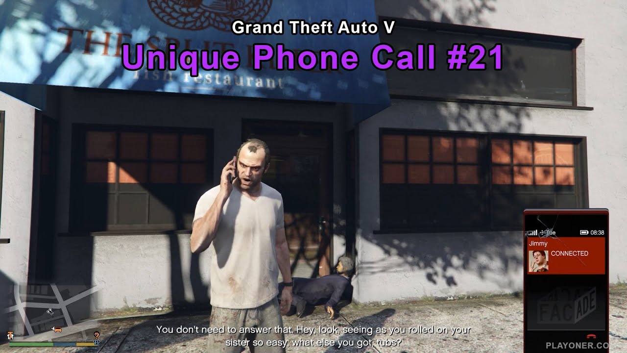 Trevor calls Jimmy after Fame or Shame - Unique Phone Call #21 - GTA 5 ...