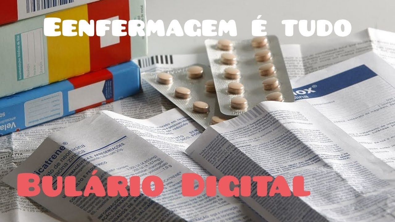 Bulário Digital (ENFERMAGEM É TUDO) - YouTube