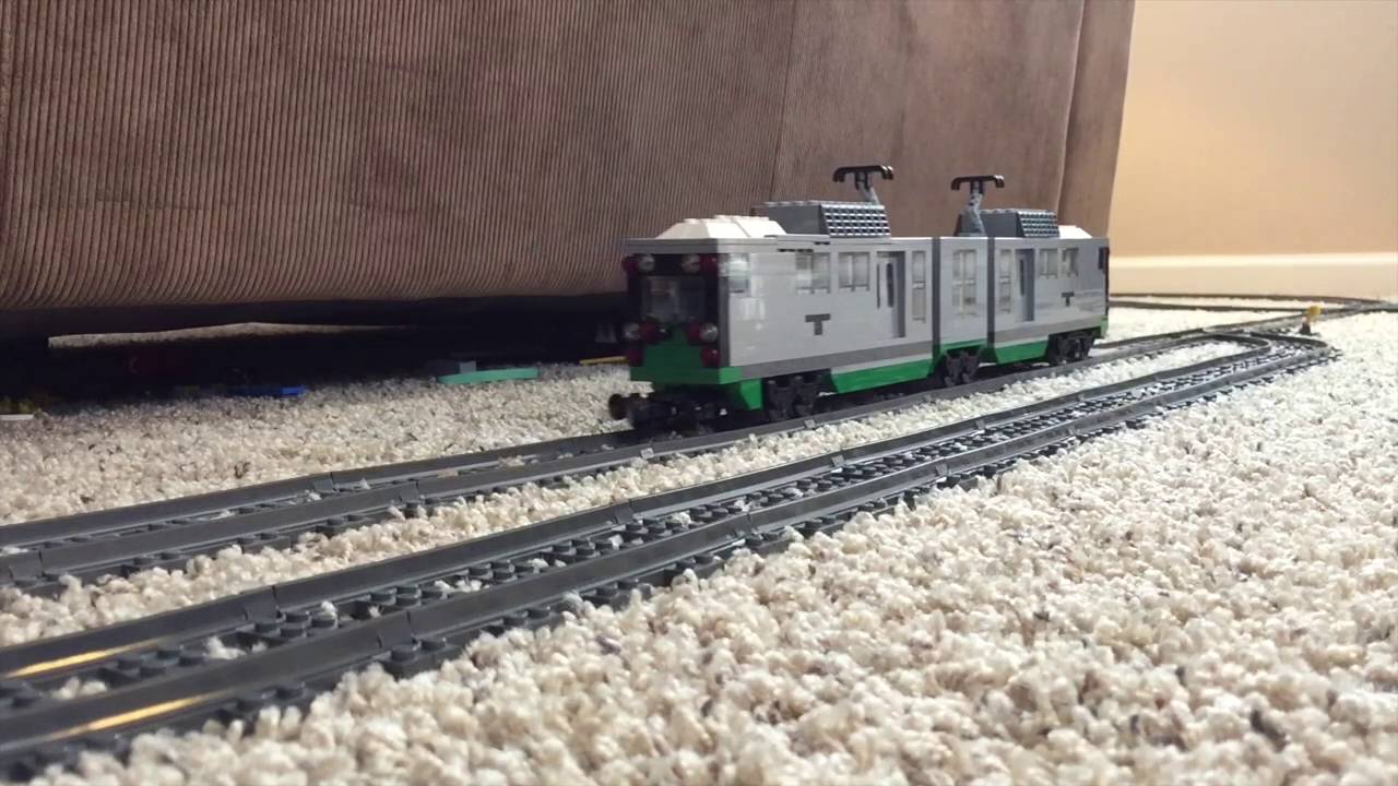 Custom LEGO Canadian National et44ac locomotive - YouTube