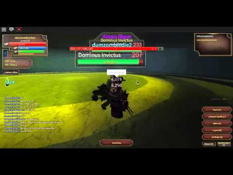 roblox lords of nomrial dominus invictus boss battle - YouTube