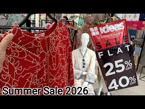 Gul Ahmed Summer Sale Flat 40% 25%OFF😍Gul Ahmed Lawn Sale 2026