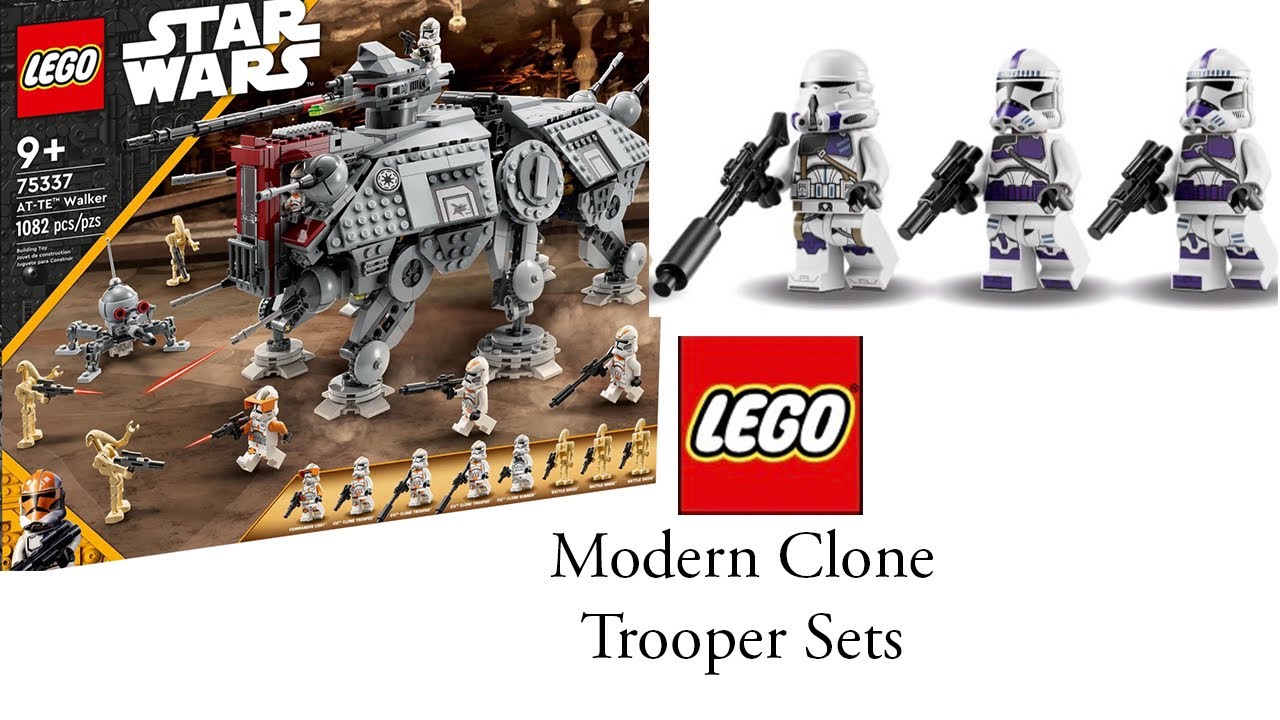 My Unscripted Thoughts on Modern Lego Clone Trooper Sets - YouTube