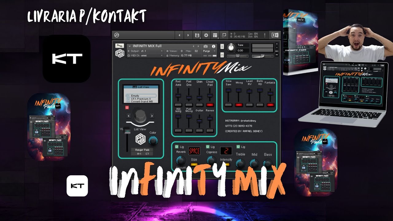 Livraria para Kontakt INFINITY MIX - YouTube