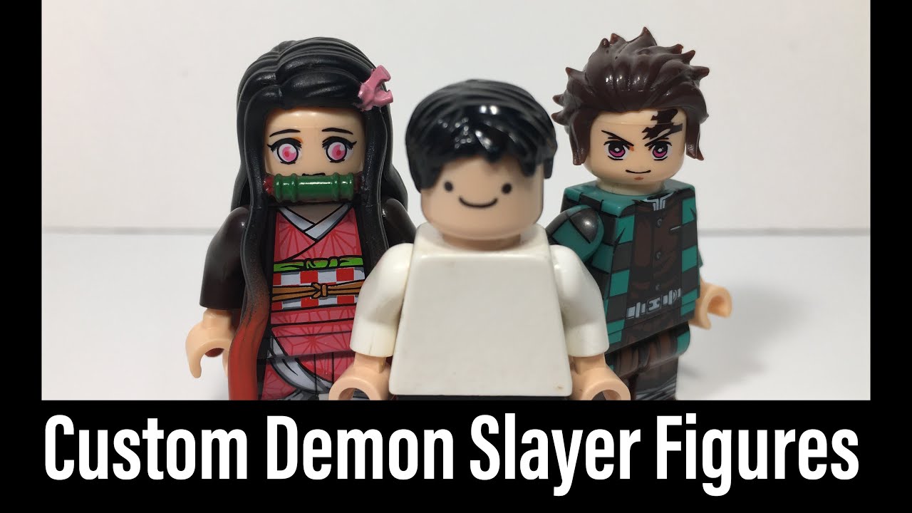 Demon Slayer: Kimetsu No Yaiba Custom Lego Minifigures - YouTube