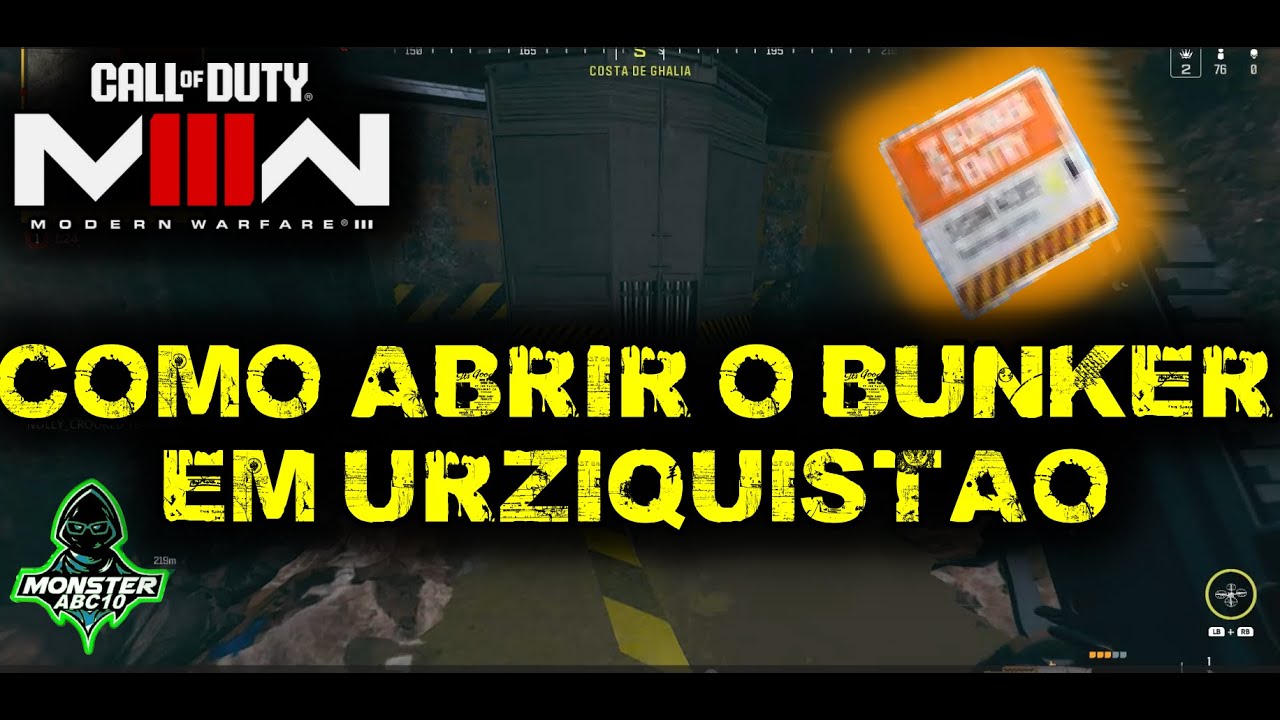 Como abrir BUNKER em URZIQUISTÃO WARZONE CALL OF DUTY MW3 #callofduty # ...