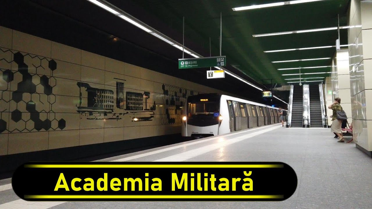 Metro Station Academia Militară - Bucharest 🇷🇴 - Walkthrough 🚶 - YouTube