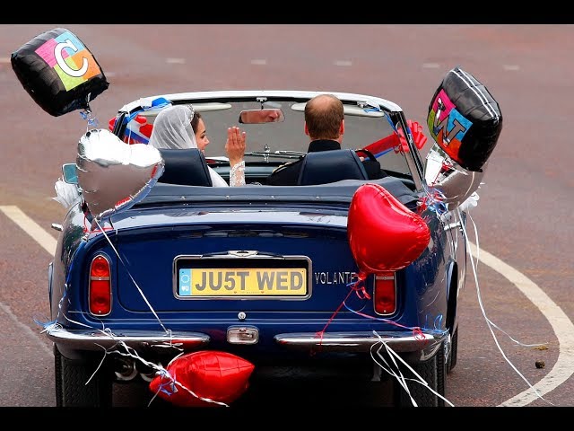 William And Kate Wedding Car Corgi 1/64 William Kate Royal Wedding
